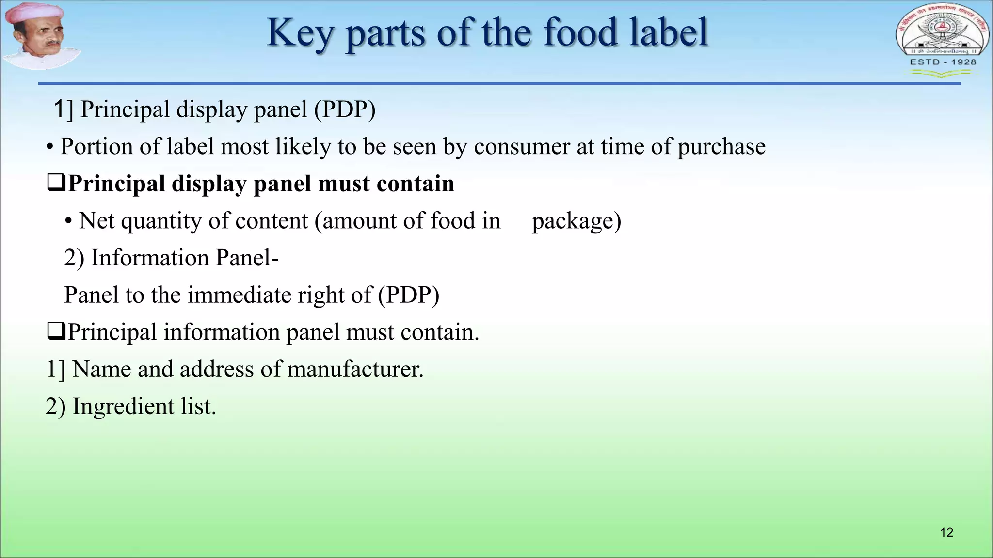 Nutritional Labeling And Clinical Investigation And Evaluation Of ...