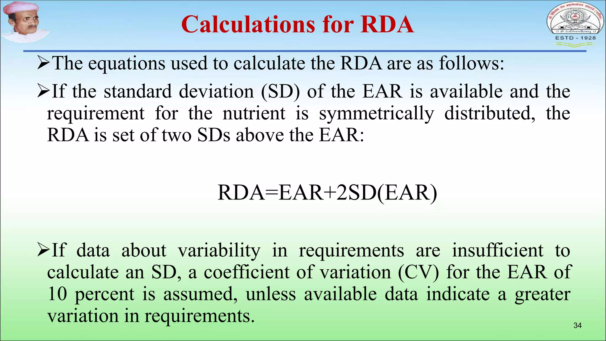 Nutritional Labeling And Clinical Investigation And Evaluation Of ...