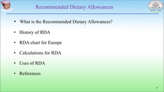 Nutritional Labeling And Clinical Investigation And Evaluation Of ...