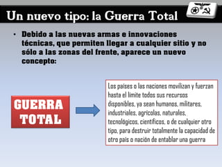 La Segunda Guerra Mundial: características y concepto de Guerra Total | PDF