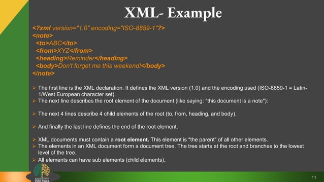 Sgml And Xml Ppt