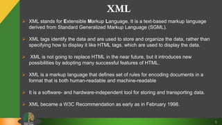 Sgml and xml | PPTX