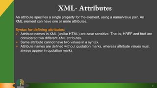 Sgml and xml | PPTX