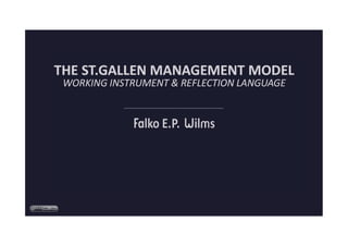 The St.Gallen Management Model | PDF