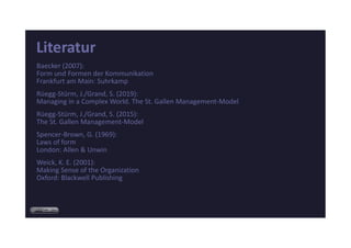 The St.Gallen Management Model | PDF
