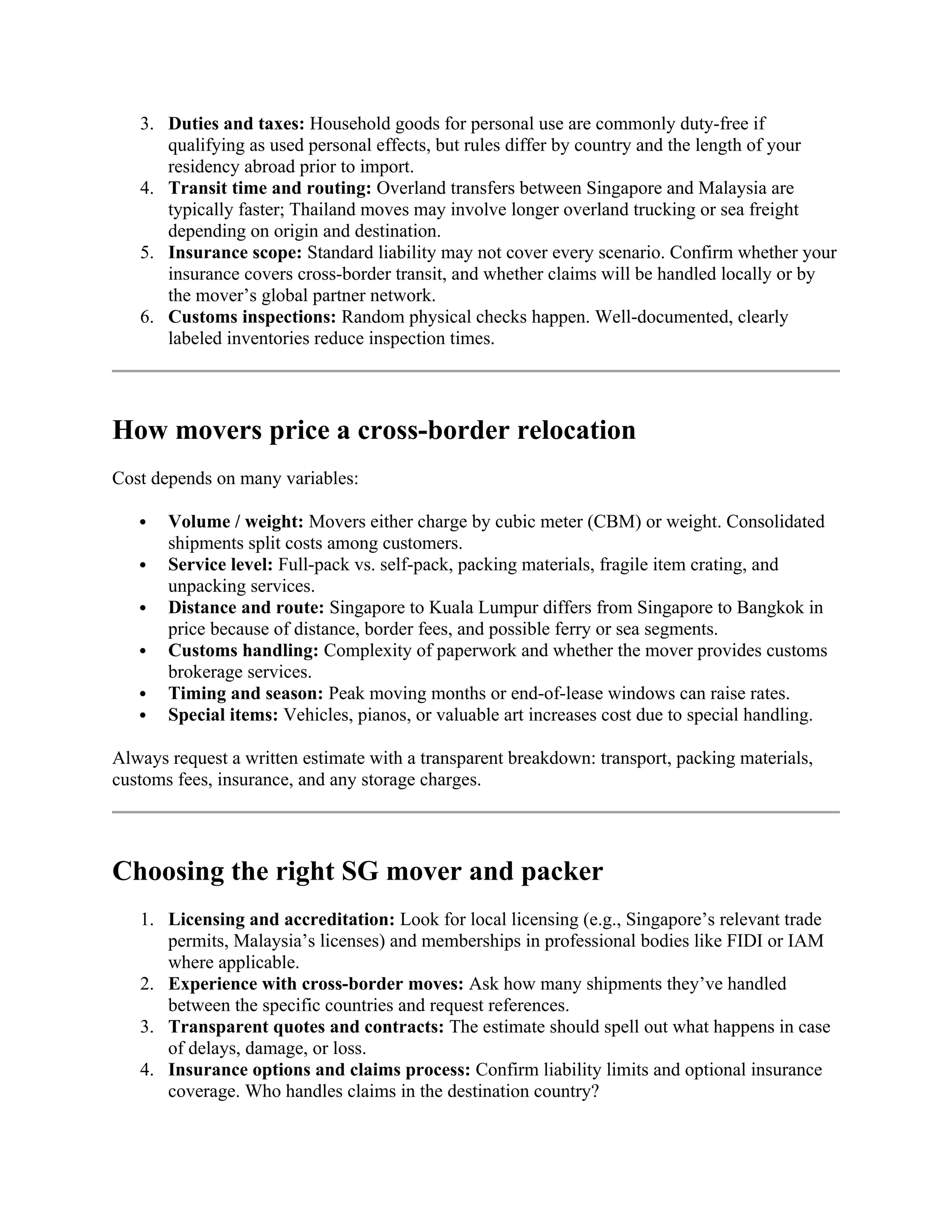 sgmover is mover and packer in singapore | DOCX