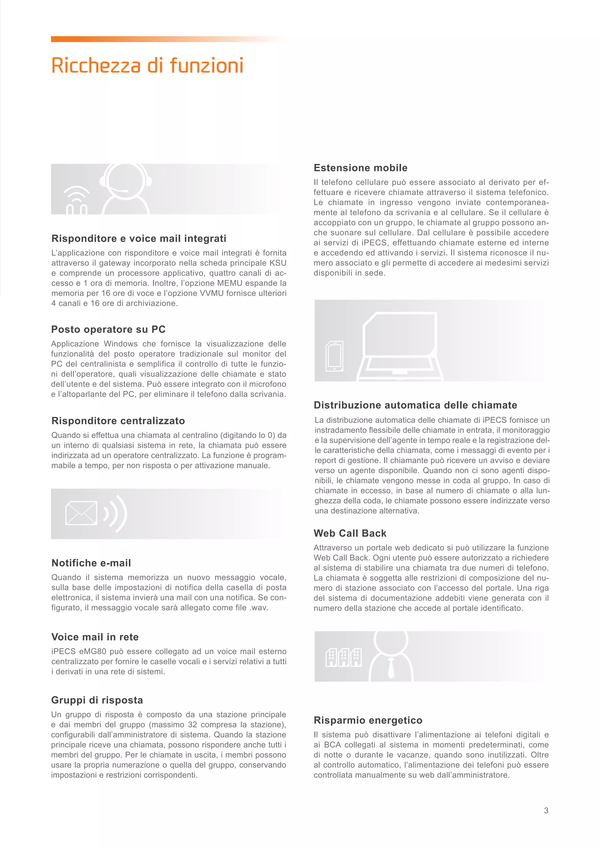 Sgm telefonia, centralino Promelit ipecs emg80 | PDF