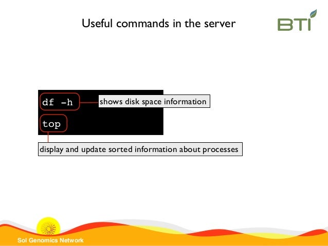 Sgn Introduction To Unix Command Line 2015 Part 1