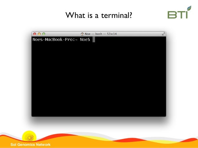 Sgn Introduction To Unix Command Line 2015 Part 1