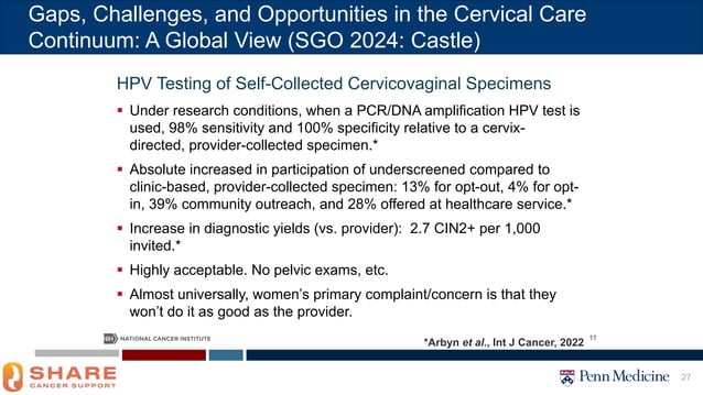 Report Back from SGO 2024: What’s the Latest in Cervical Cancer? | PDF ...