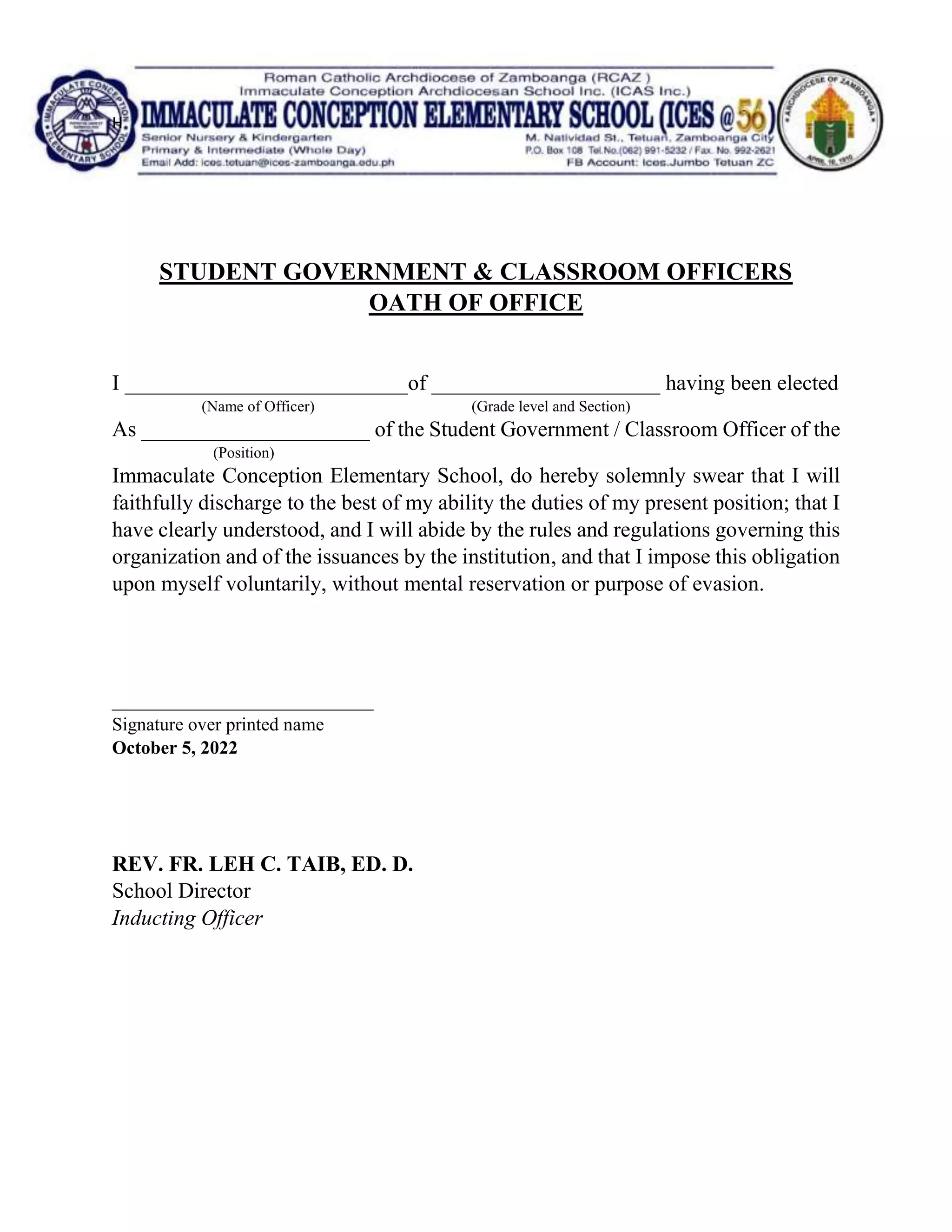SG oath.docx