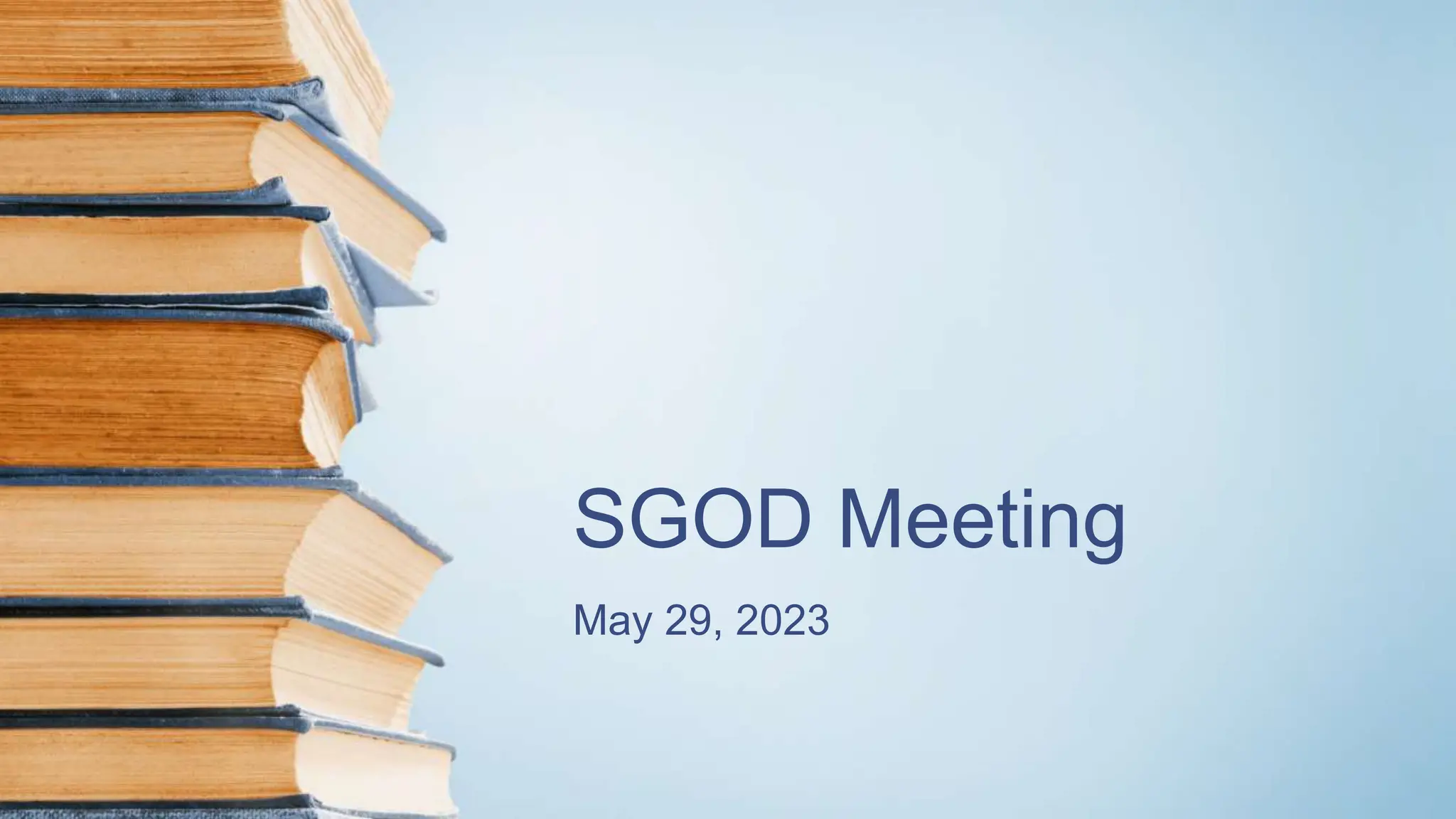 SGOD-Meeting.pptx