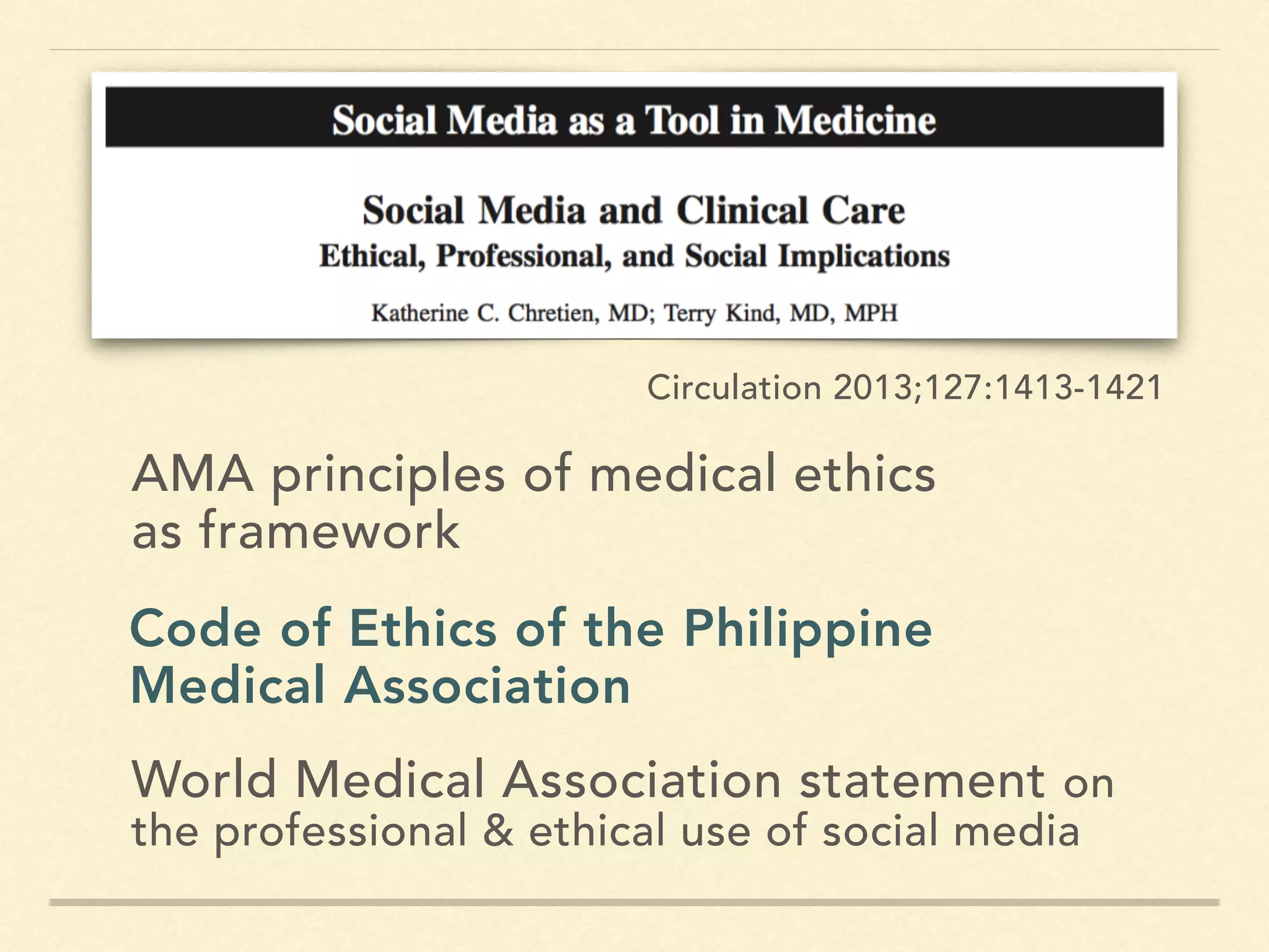 Social Media & Ethics | PDF