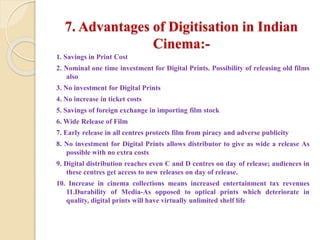 AN OVERVIEW OF IMPACT OF DIGITAL TECHNOLOGY ON INDIAN FILM INDUTSRY | PPT