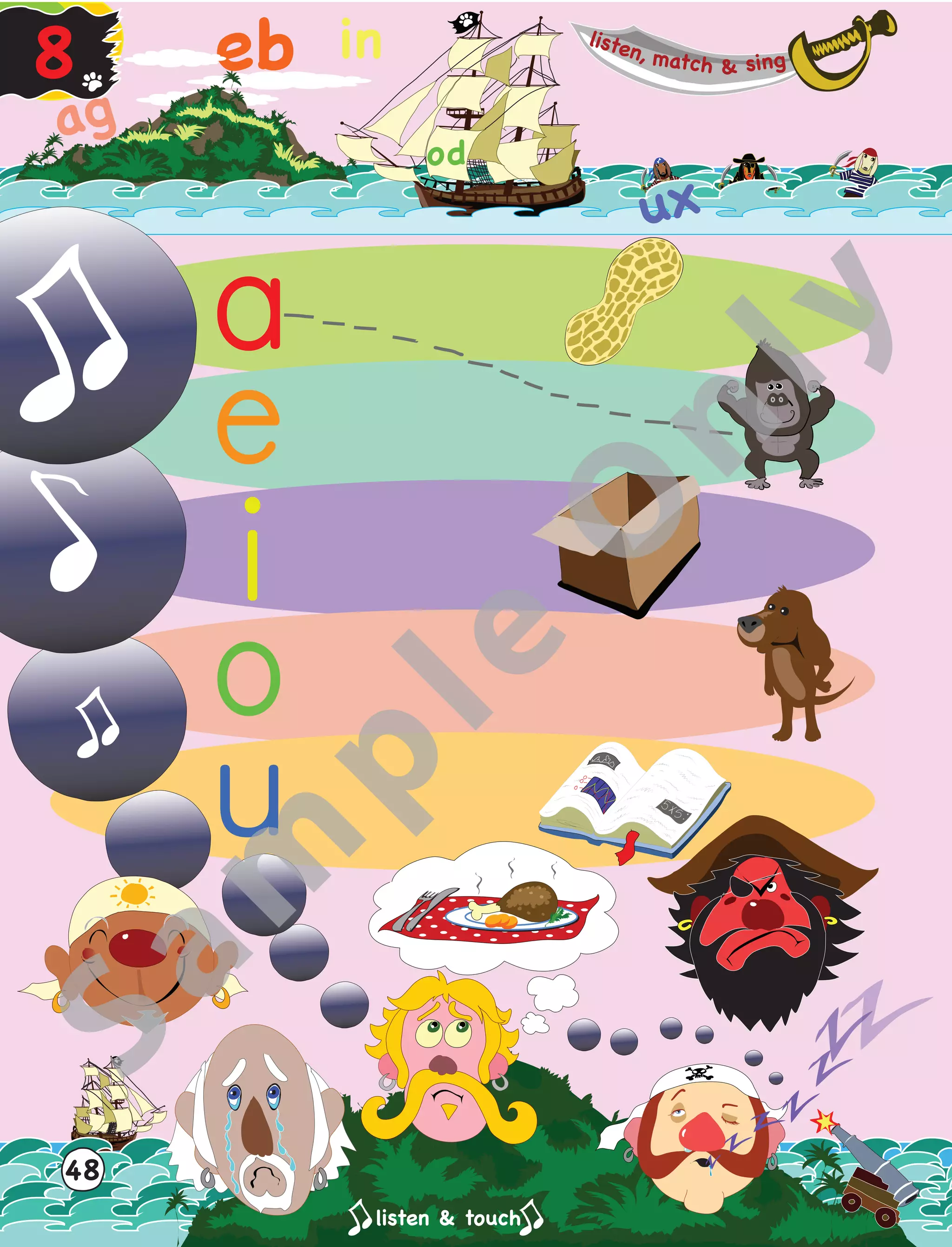 Songs and Games Phonics : Book 1 | PDF