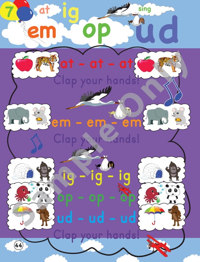 Songs and Games Phonics : Book 1 | PDF | Children\'s Music | Music