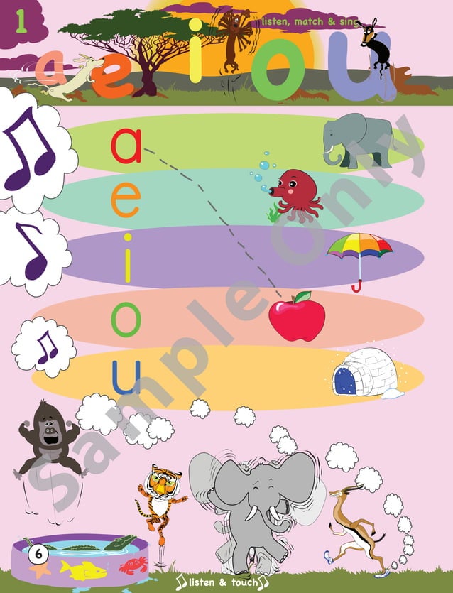 Songs and Games Phonics : Book 1 | PDF | Children\'s Music | Music