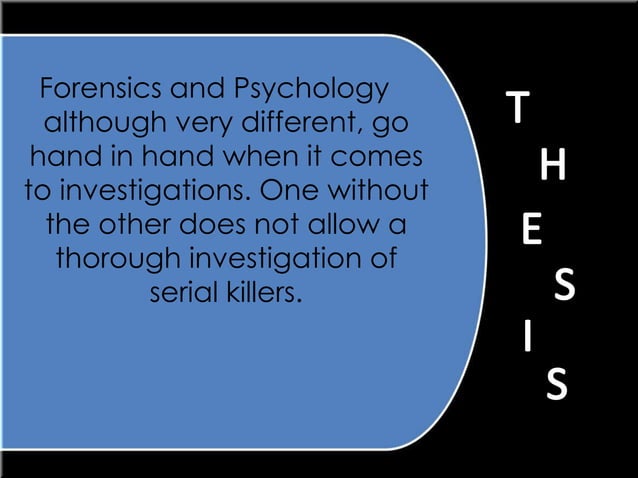 Serial Killers SGP | PPT