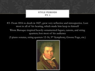 Music History with Sarah: Beethoven | PPT