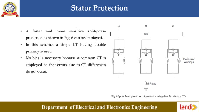 Generator and Transformer Protection (PART 1) | PPT