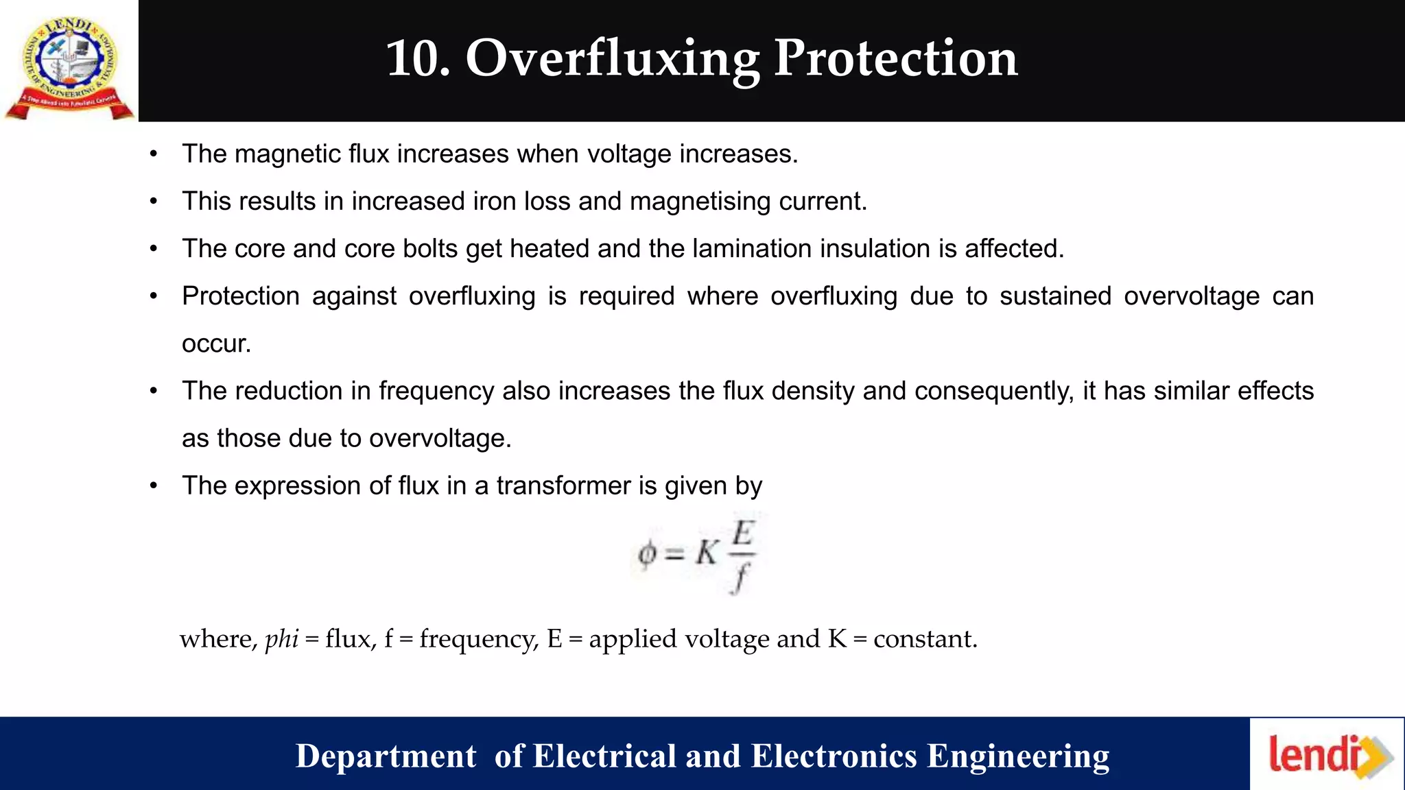 Generator and Transformer Protection (PART 2) | PPTX