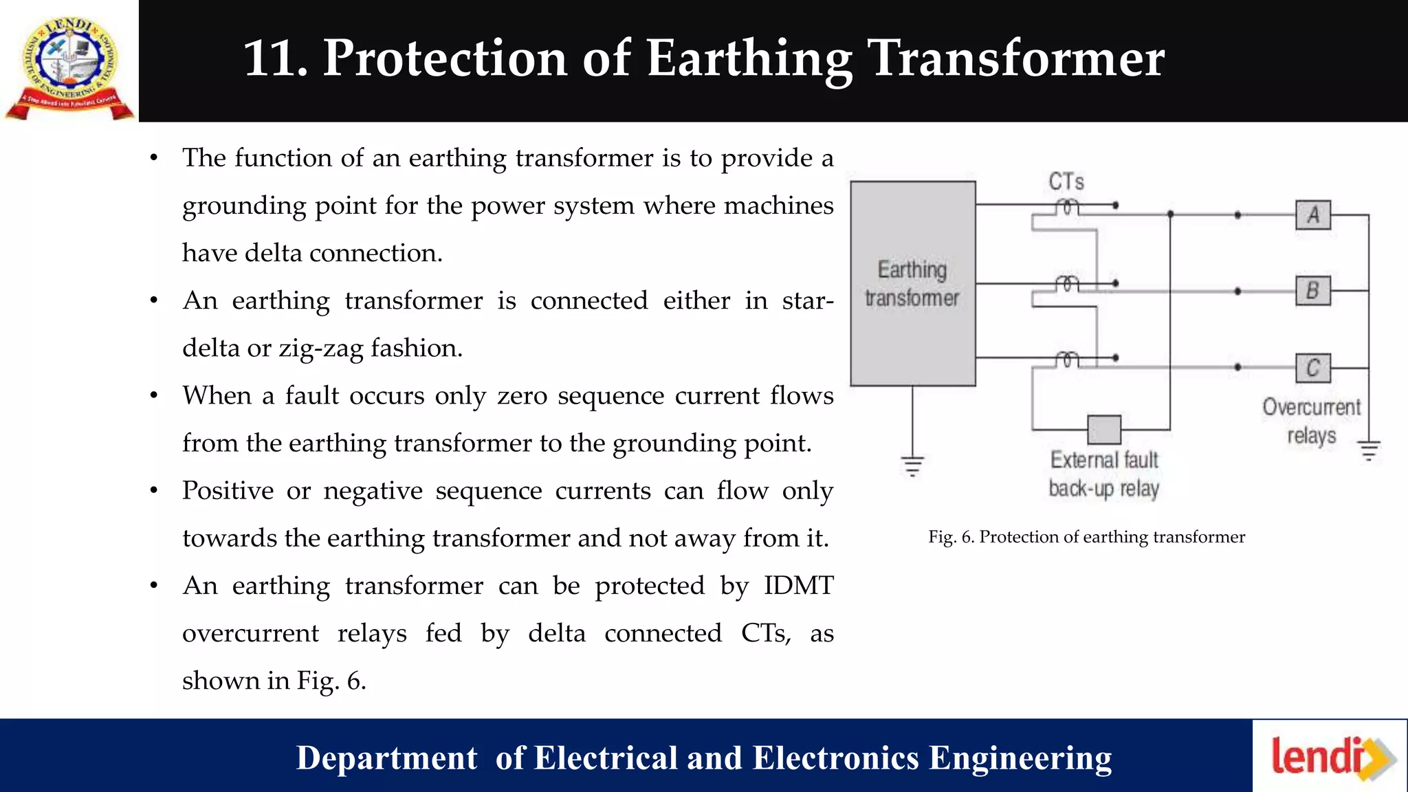 Generator and Transformer Protection (PART 2) | PPTX