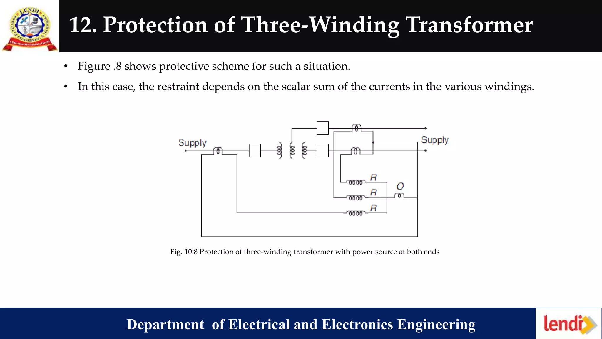 Generator and Transformer Protection (PART 2) | PPTX