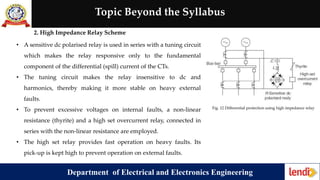 Generator and Transformer Protection (PART 2) | PPTX