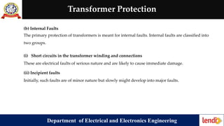 Generator and Transformer Protection (PART 2) | PPTX