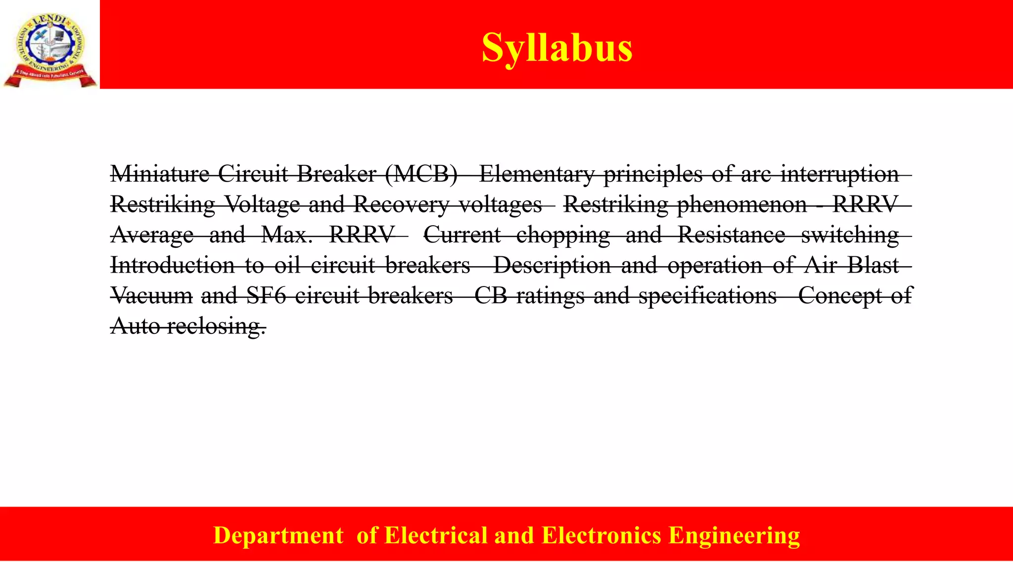 Circuit Breaker: Part 2 | PPTX
