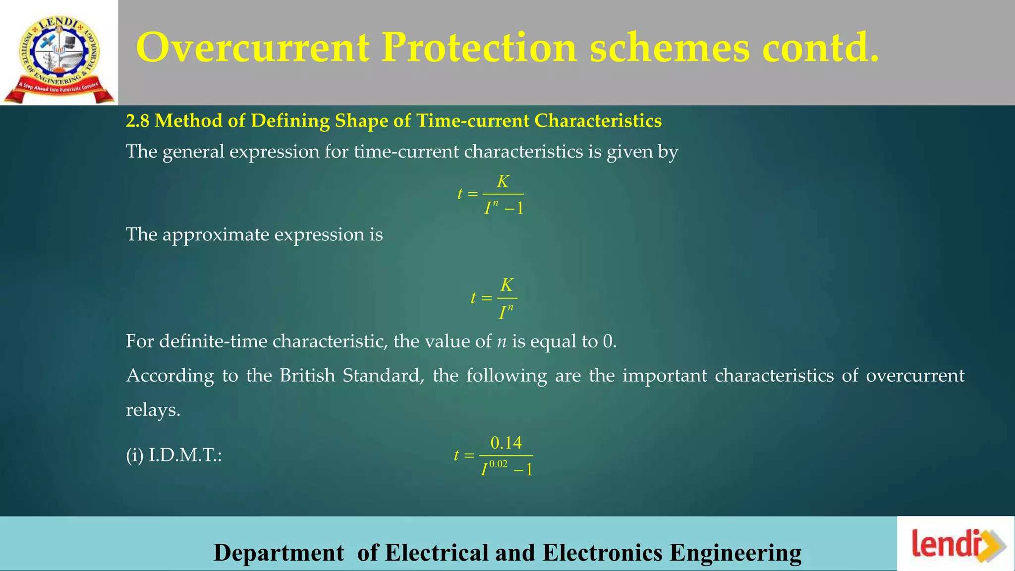 FEEDER AND BUS BAR PROTECTION | PPTX