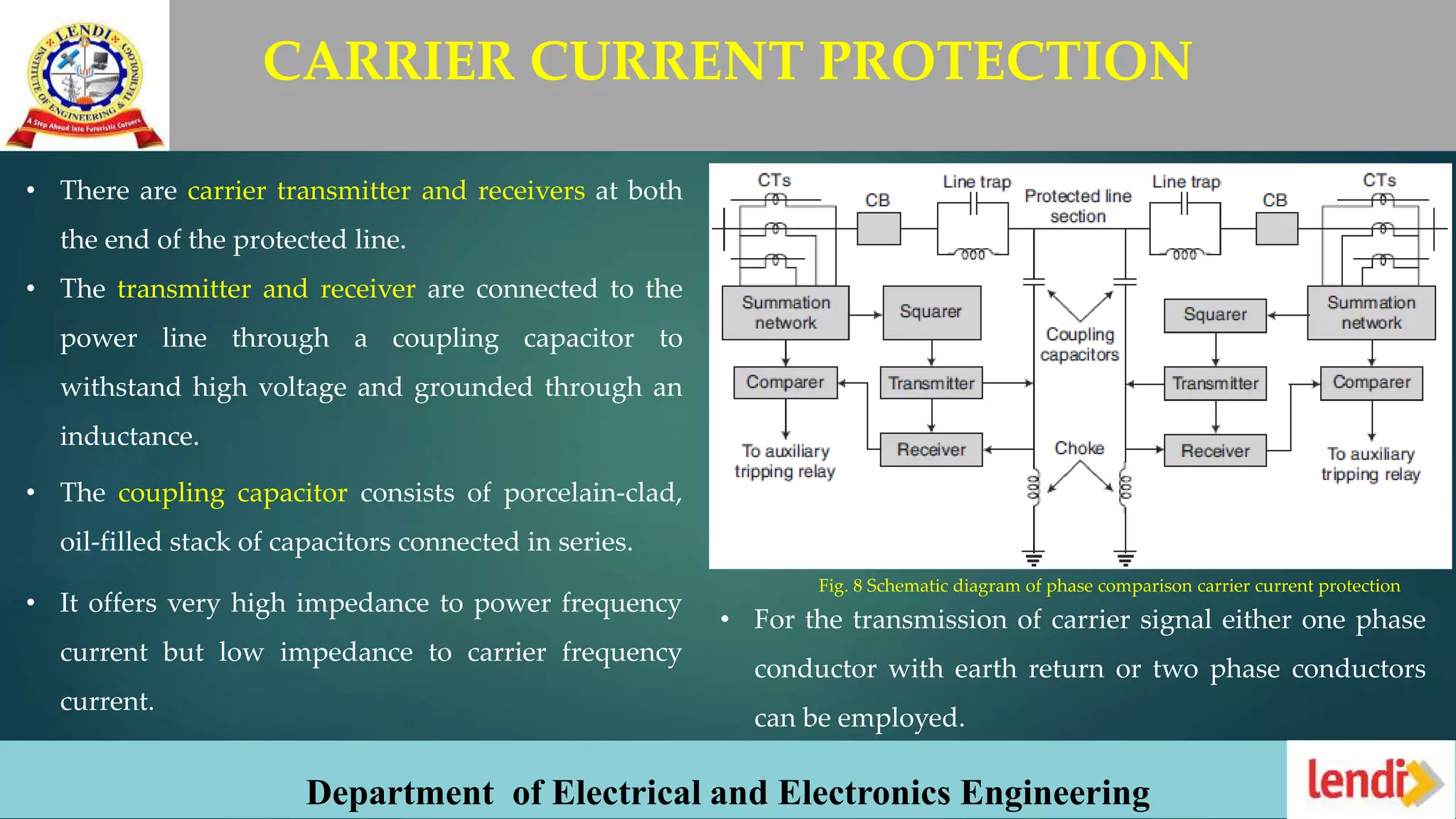 FEEDER AND BUS BAR PROTECTION | PPTX