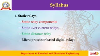 STATIC AND DIGITAL RELAYS | PPTX
