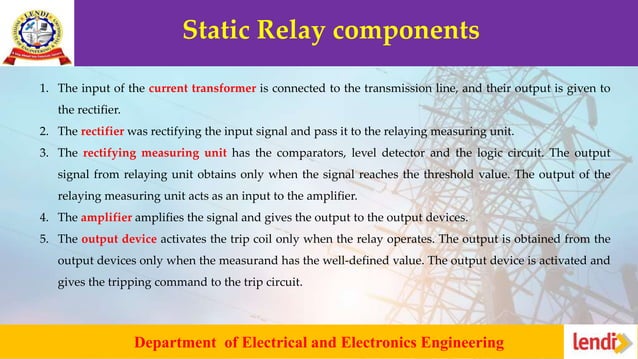STATIC AND DIGITAL RELAYS | PPTX | Consumer Electronics | Technology & Computing