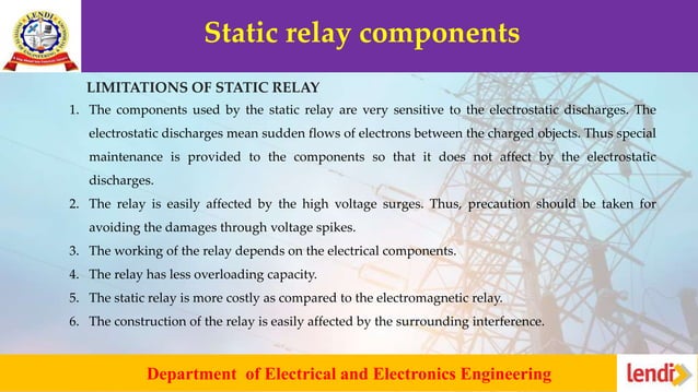 STATIC AND DIGITAL RELAYS | PPTX | Consumer Electronics | Technology ...