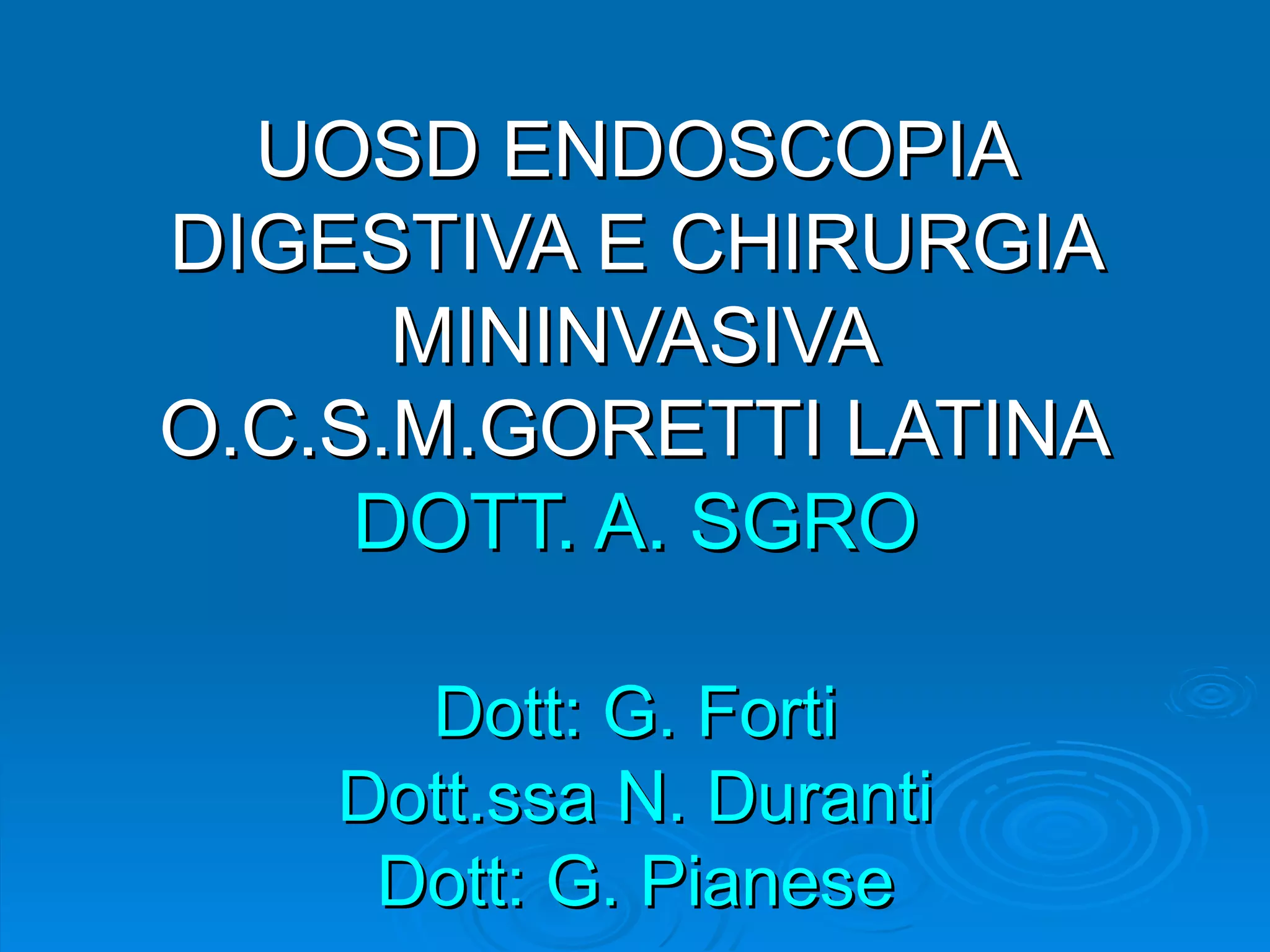 Sgro. latina ppt | PPT