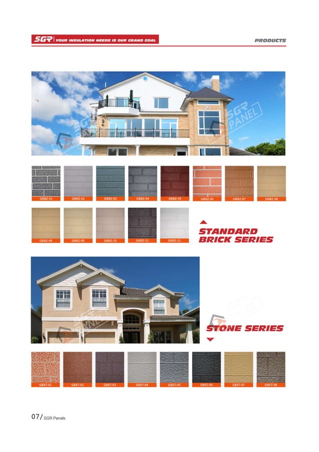 SGR Panel catalogue | PDF