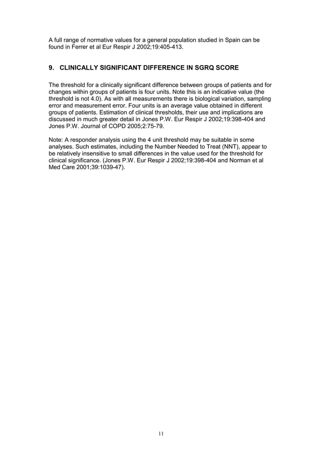 Sgrq c%20 manual%202008 | PDF | Lung and Respiratory Health | Diseases ...