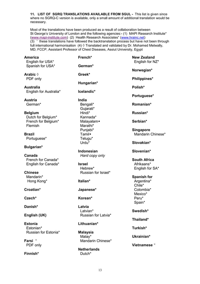 Sgrq c%20 manual%202008 | PDF | Lung and Respiratory Health | Diseases ...