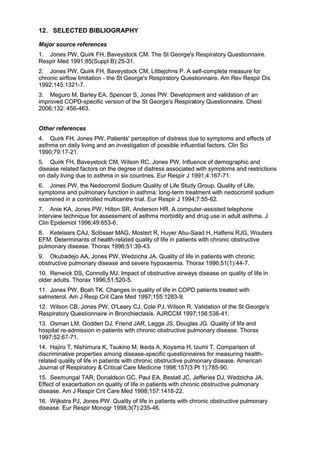 Sgrq c%20 manual%202008 | PDF | Lung and Respiratory Health | Diseases ...