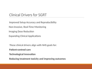 Surface Guided Radiotherapy (SGRT),Radiation Oncology | PPTX