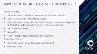 We Can See Clearly Now: Implementation of Surface Guided Radiation Therapy | PDF