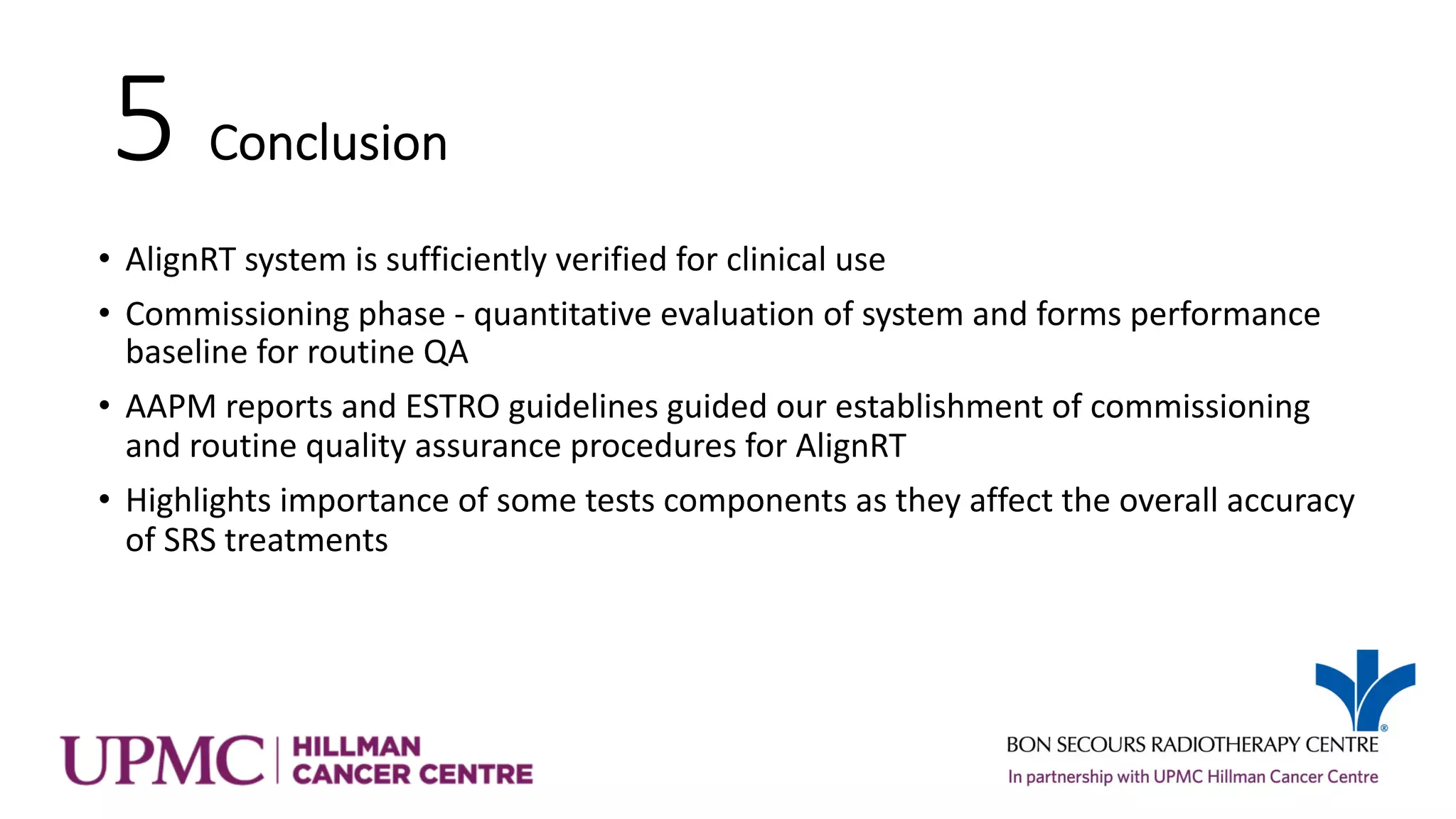 Commissioning of a Surface Guided Radiotherapy System | PDF
