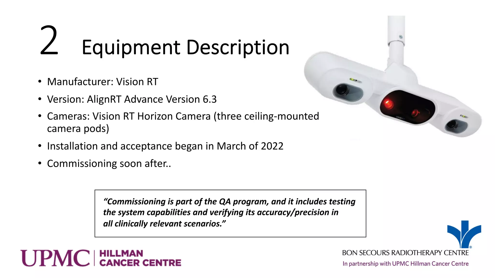 Commissioning of a Surface Guided Radiotherapy System | PDF