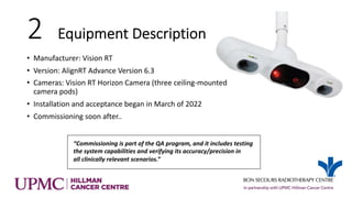 Commissioning of a Surface Guided Radiotherapy System | PDF