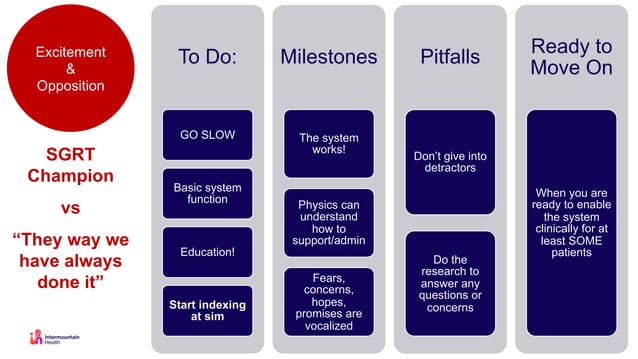SGRT 101 The Seven Stages of SGRT Adoption | PDF | Physical Therapy ...