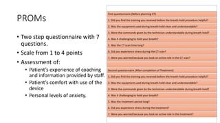 Feasibility and Tolerability of Surface Guided Radiotherapy in Breath ...