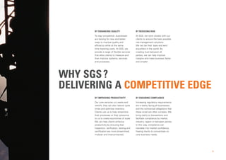 SGS Capabilities | PPT