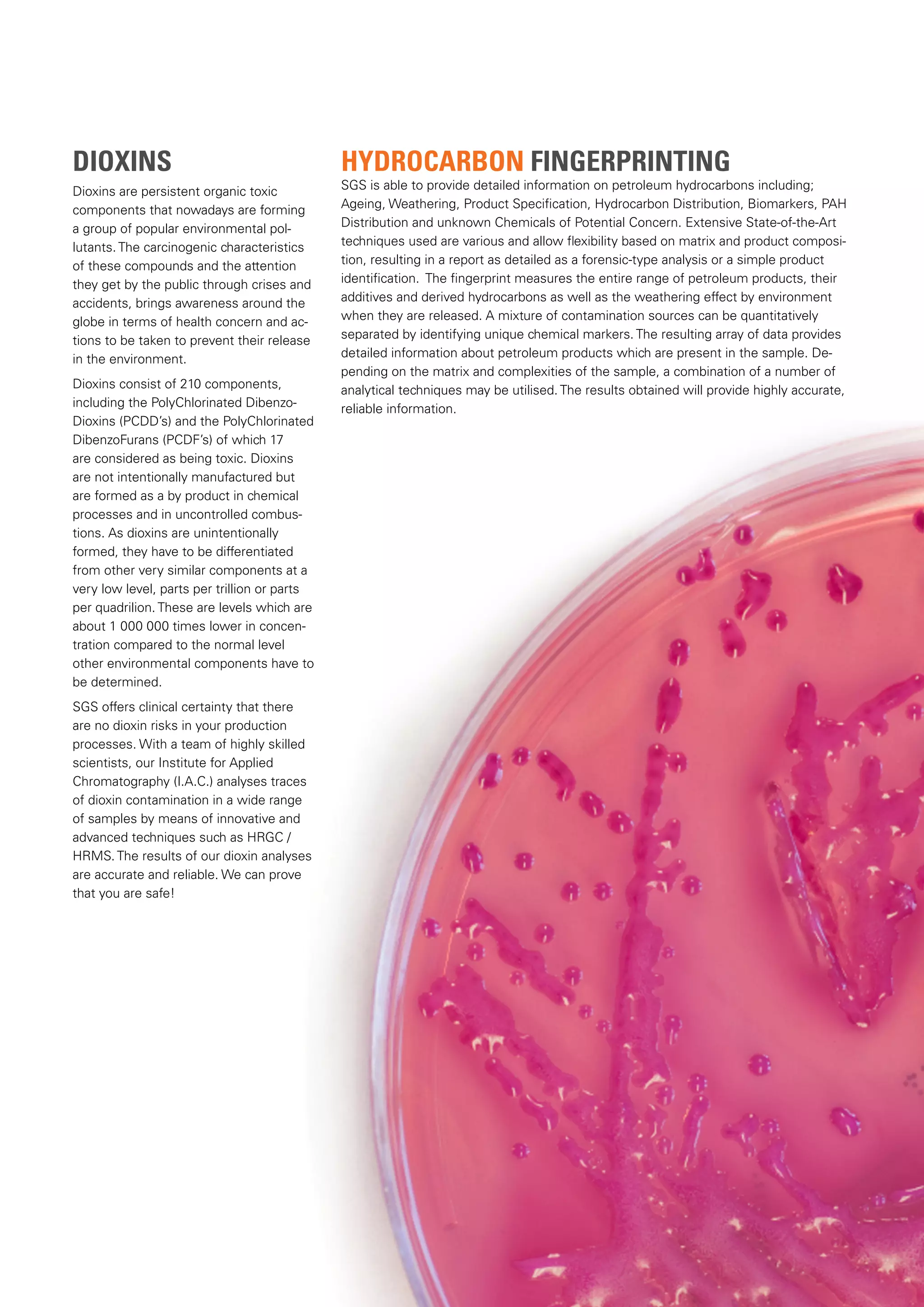 SGS Environment Services | PDF