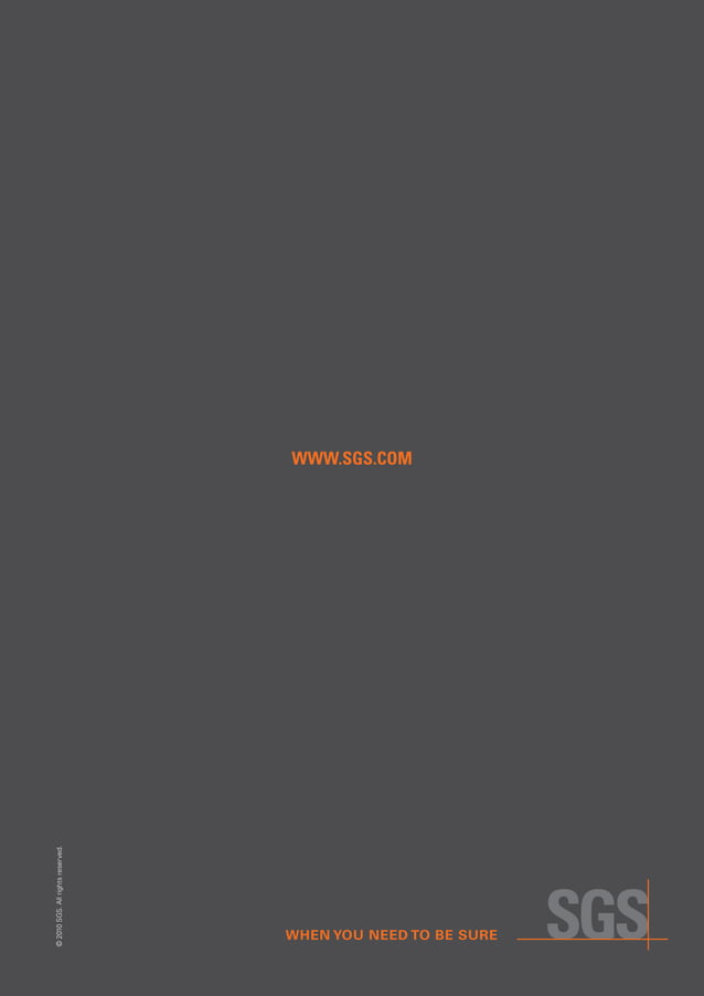 SGS Environment Services | PDF